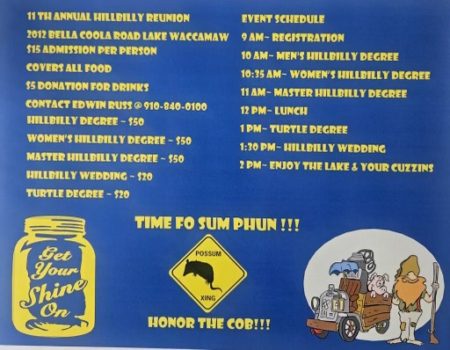 Events Calendar – International Shrine Hillbillies